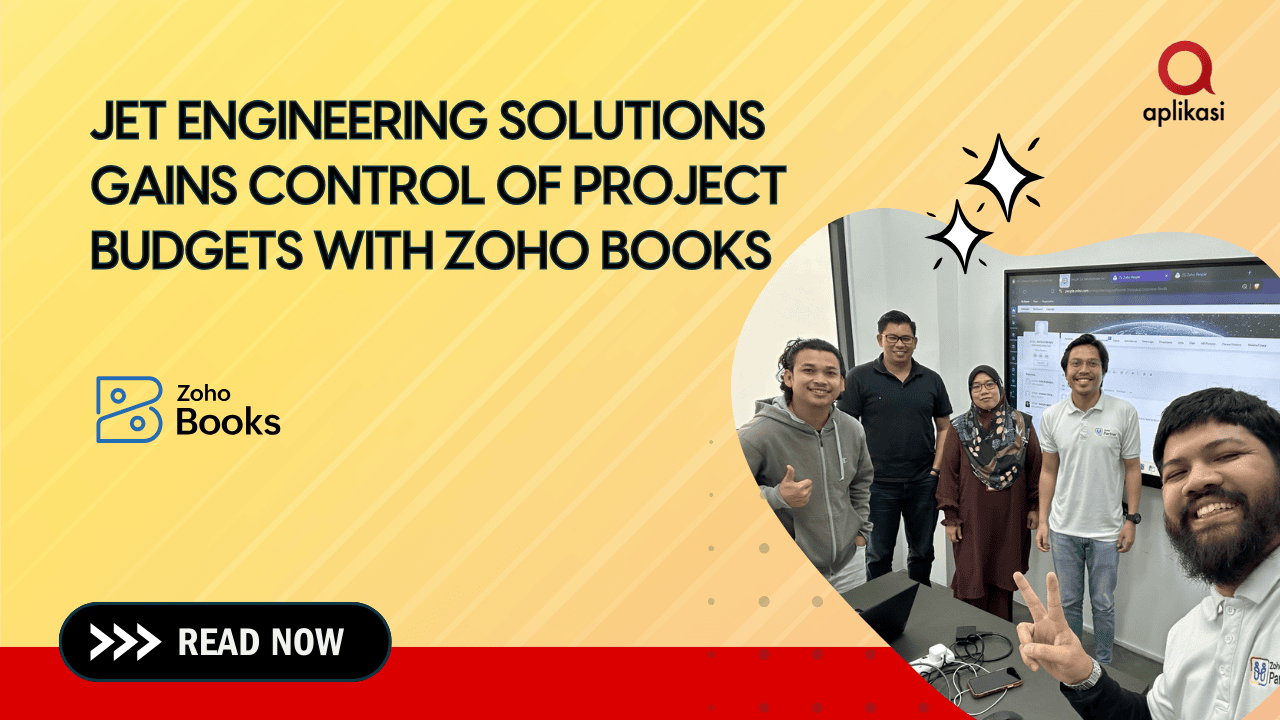 Why Zoho Books Was the Best Fit | Zoho Partner Malaysia | Aplikasi