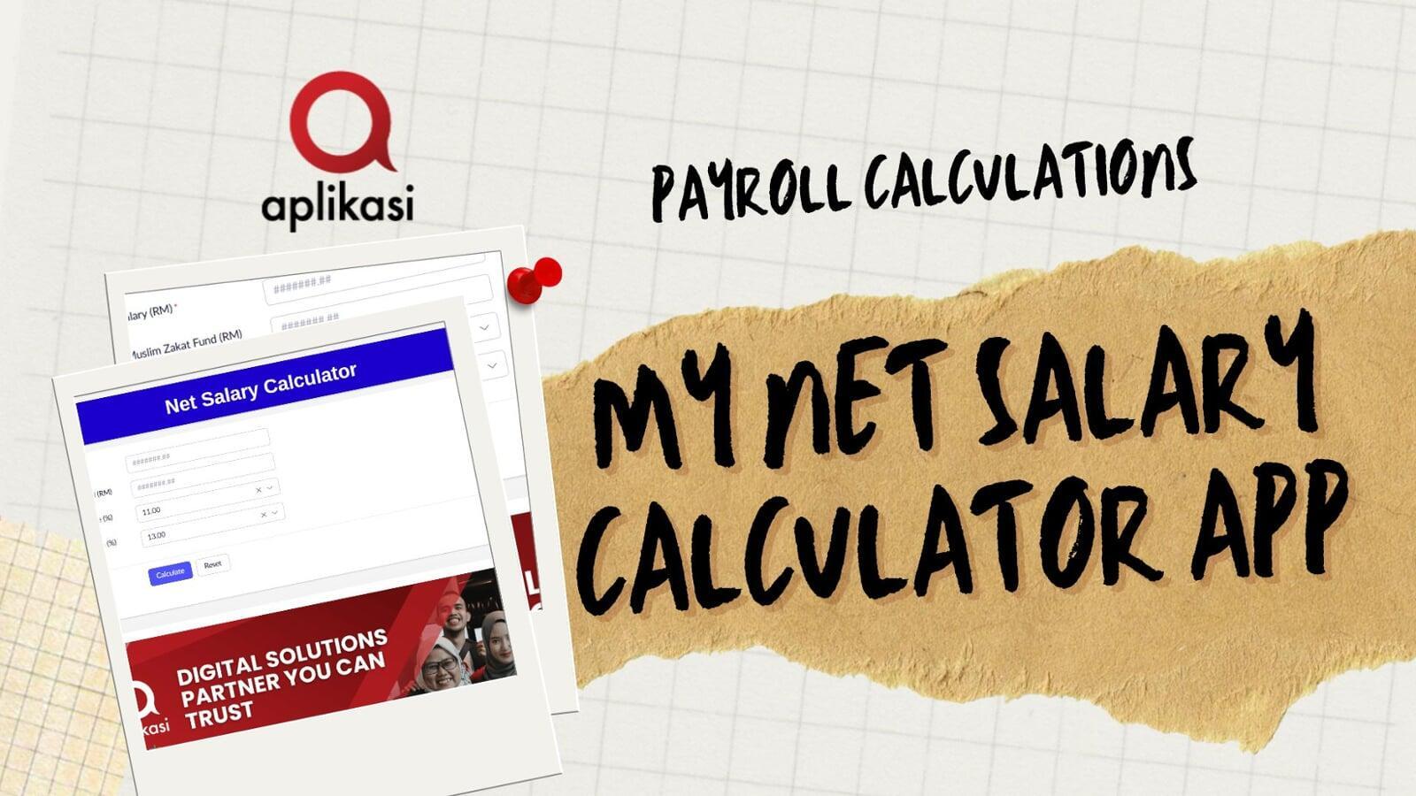 Calculate Your Net Salary For Free | Zoho Partner Malaysia | Aplikasi